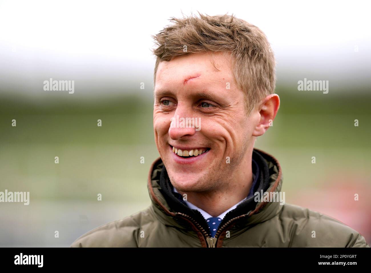 Trainer Sam Allwood at Doncaster Racecourse. Picture date: Friday March ...