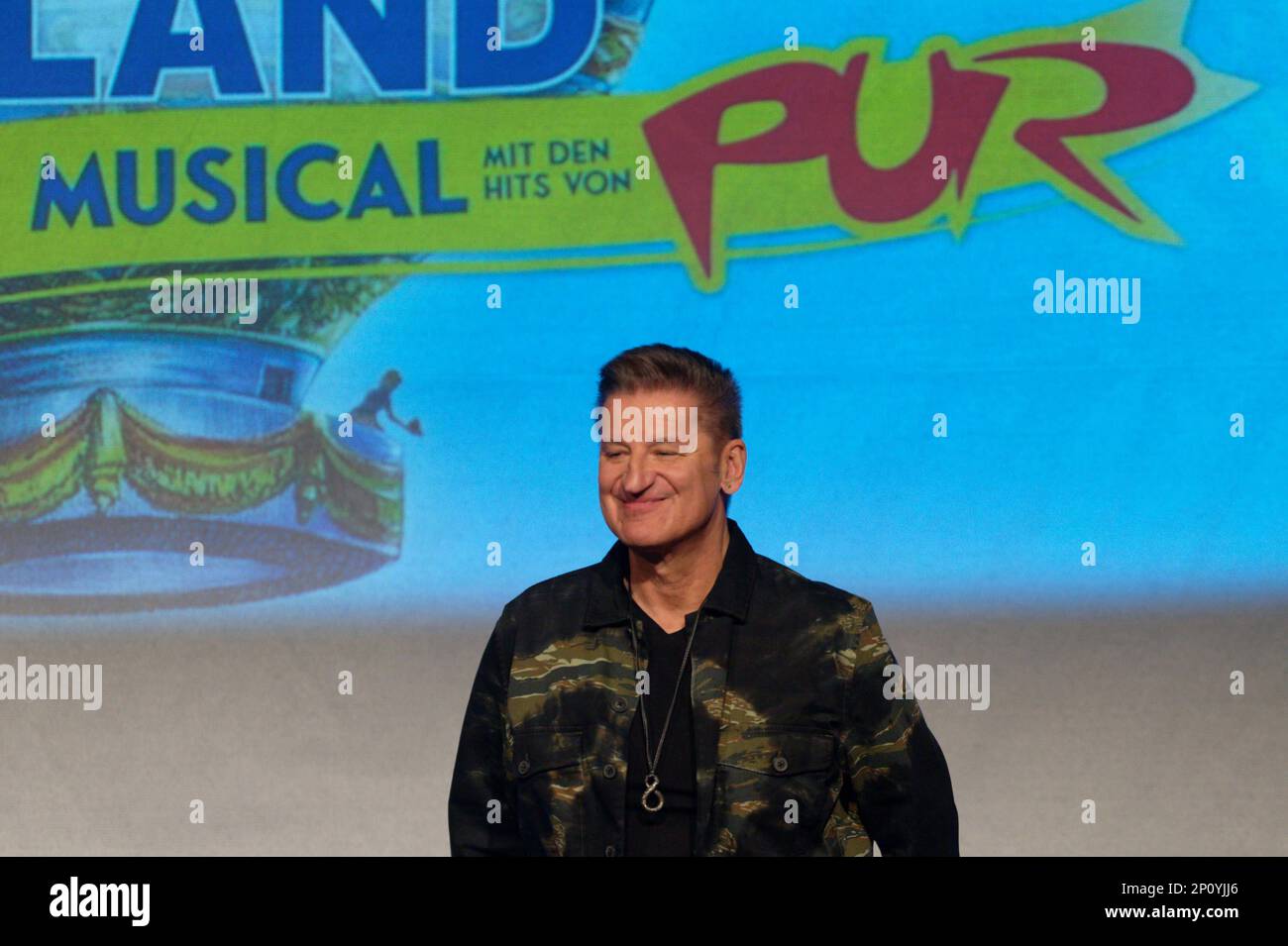 Duesseldorf, Germany. 03rd Mar, 2023. Singer Hartmut Engler of the band ...