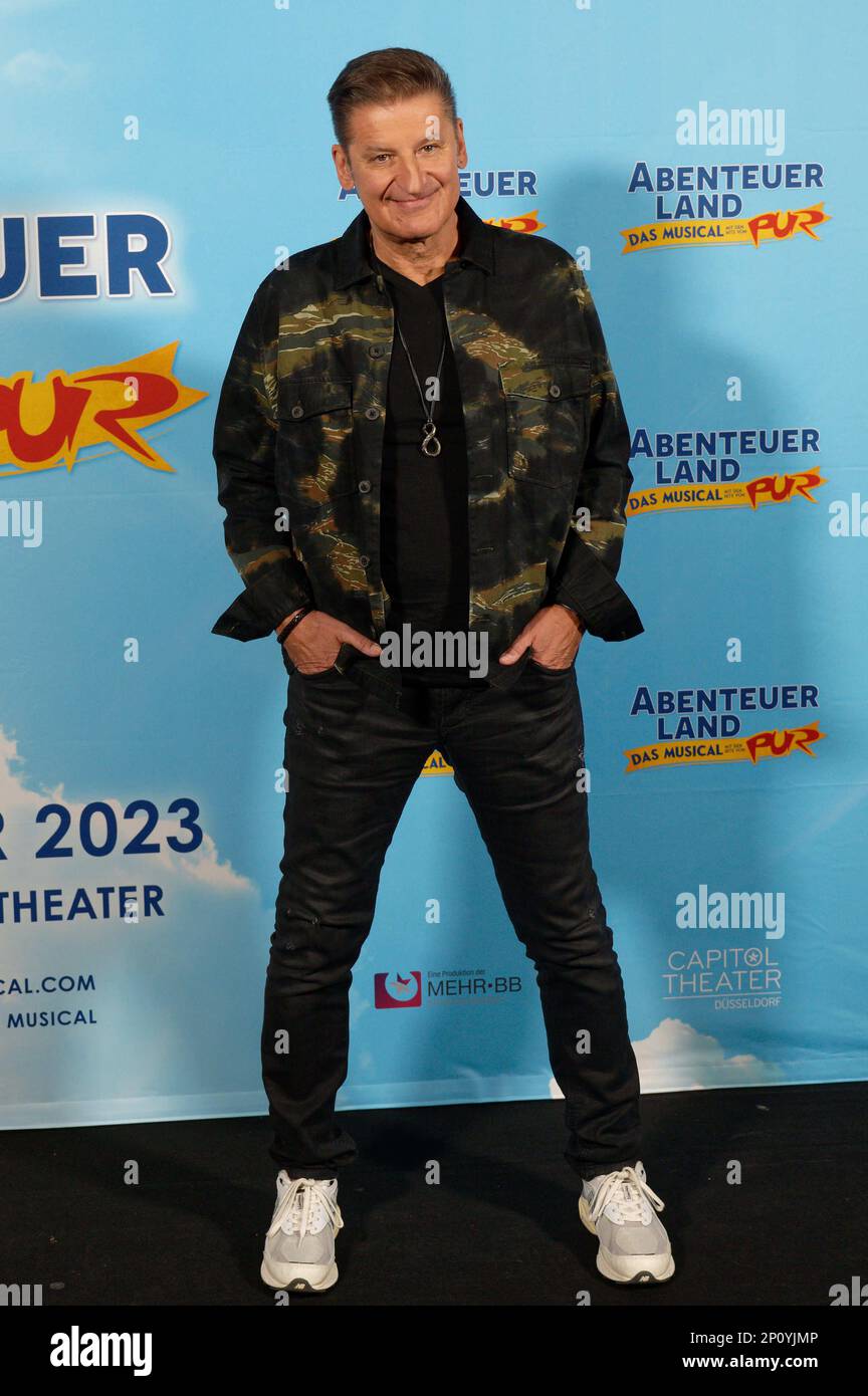 Duesseldorf, Germany. 03rd Mar, 2023. Singer Hartmut Engler of the band ...