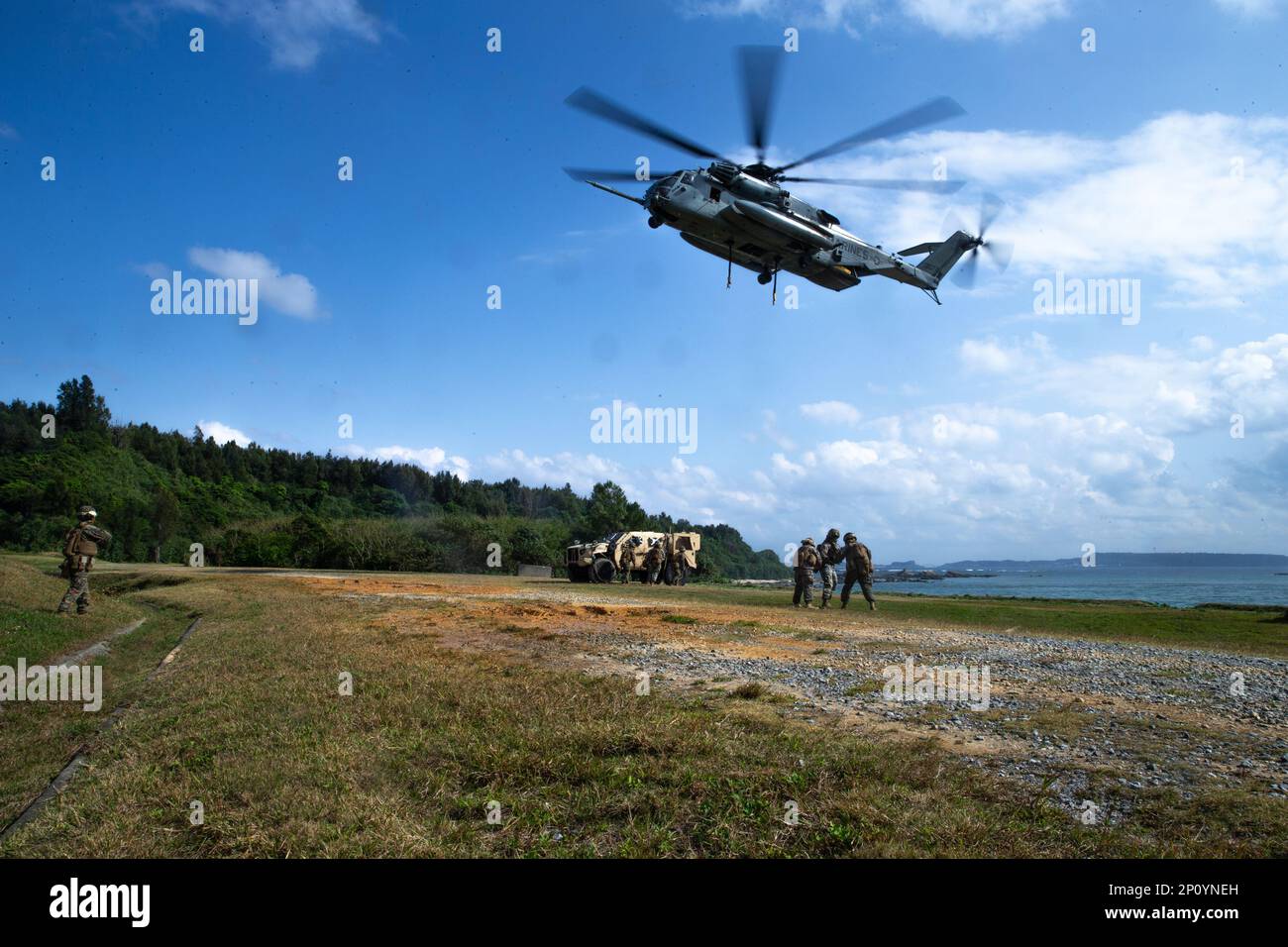 U.S. Marines with Combat Logistics Battalion 4, 3d Marine Logistics ...