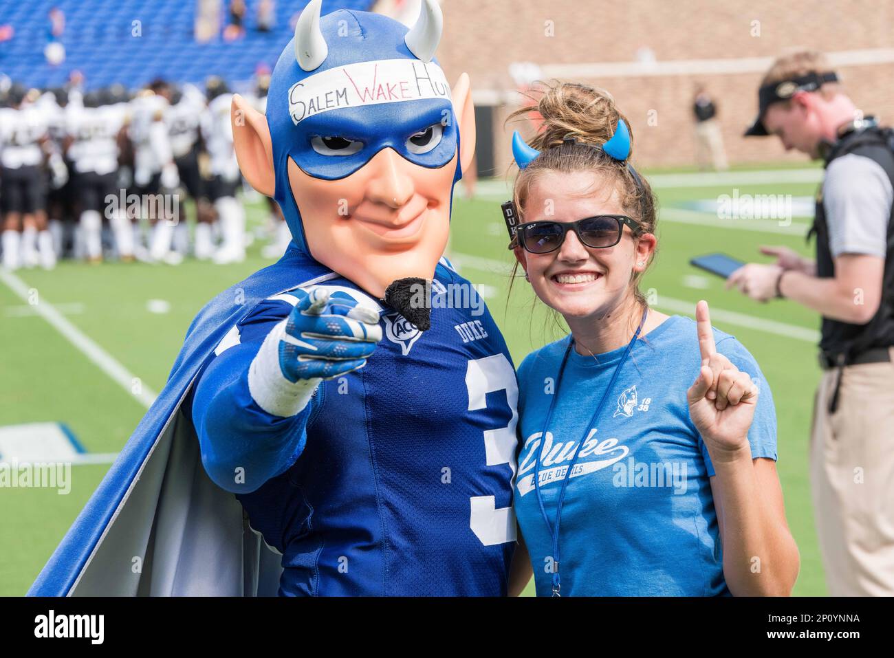 Duke blue devil mascot hi-res stock photography and images - Alamy