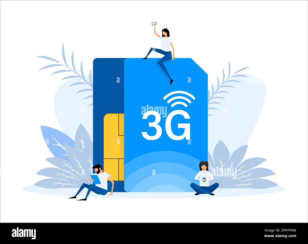 Sim cards Stock Vector Images - Alamy