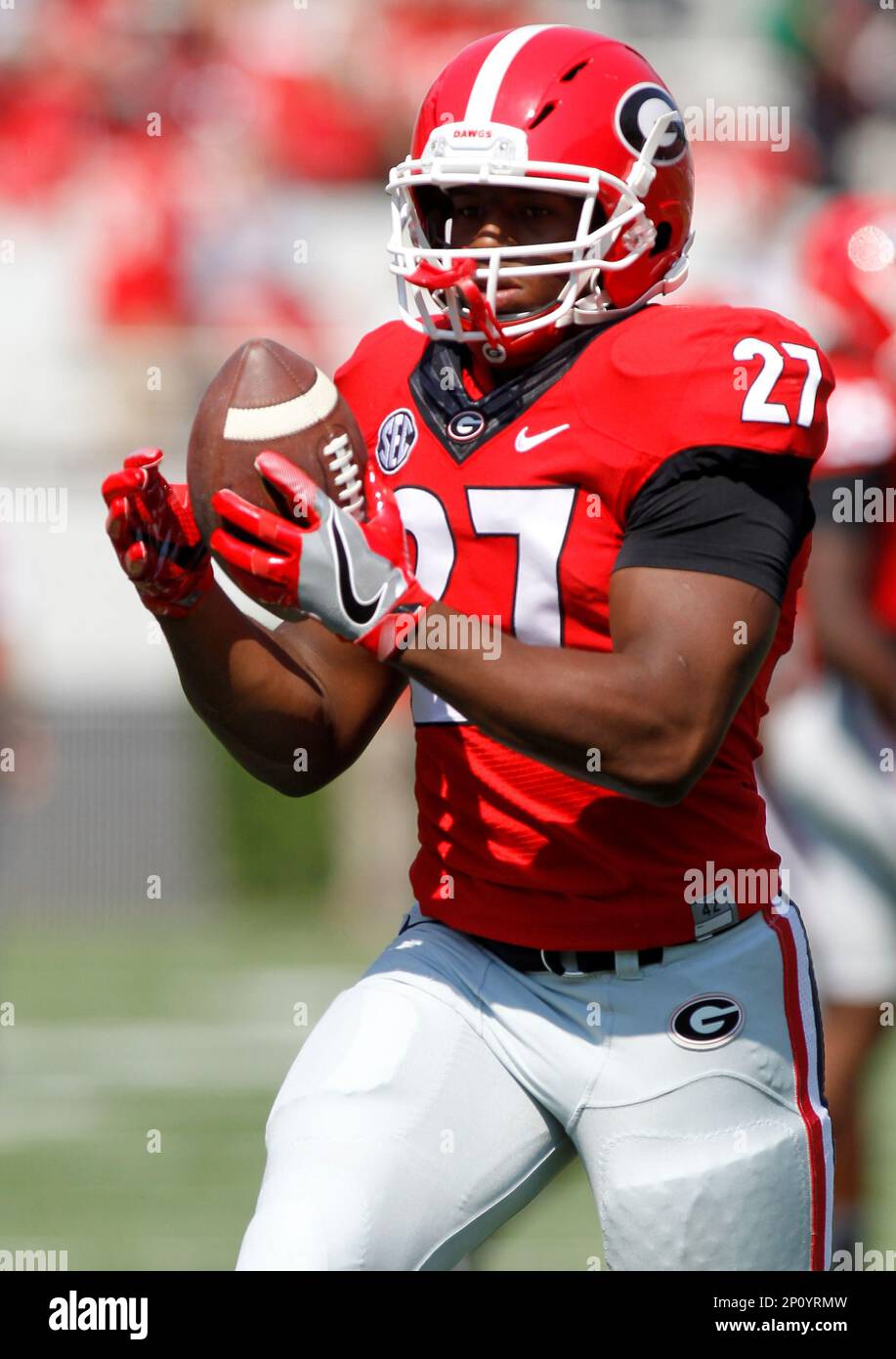 September 10 2016: Georgia Bulldogs running back Nick Chubb (27 ...