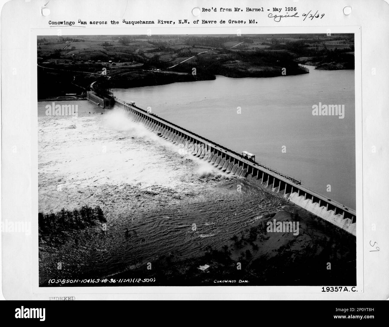 Conowingo dam Black and White Stock Photos & Images - Alamy