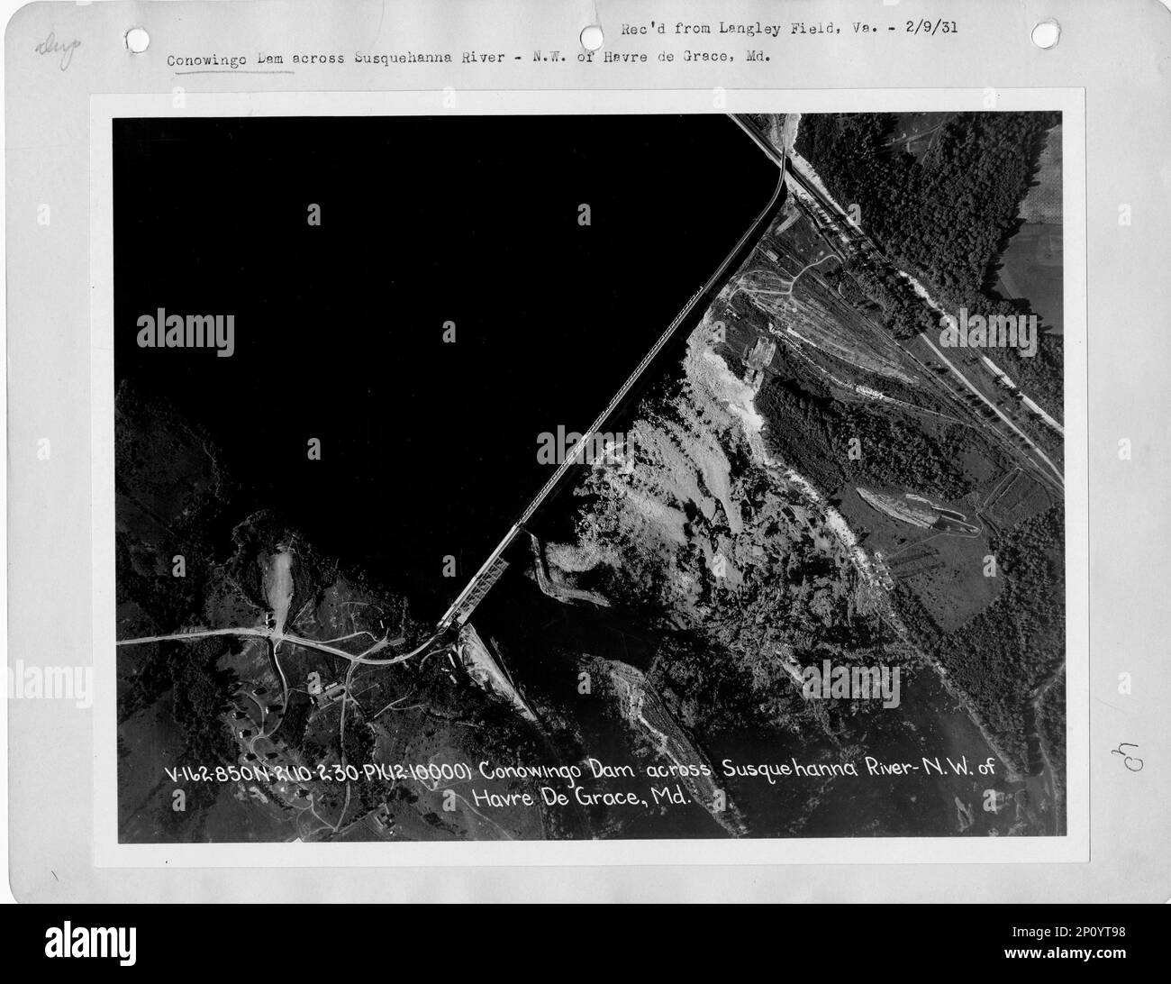 Conowingo dam Black and White Stock Photos & Images - Alamy