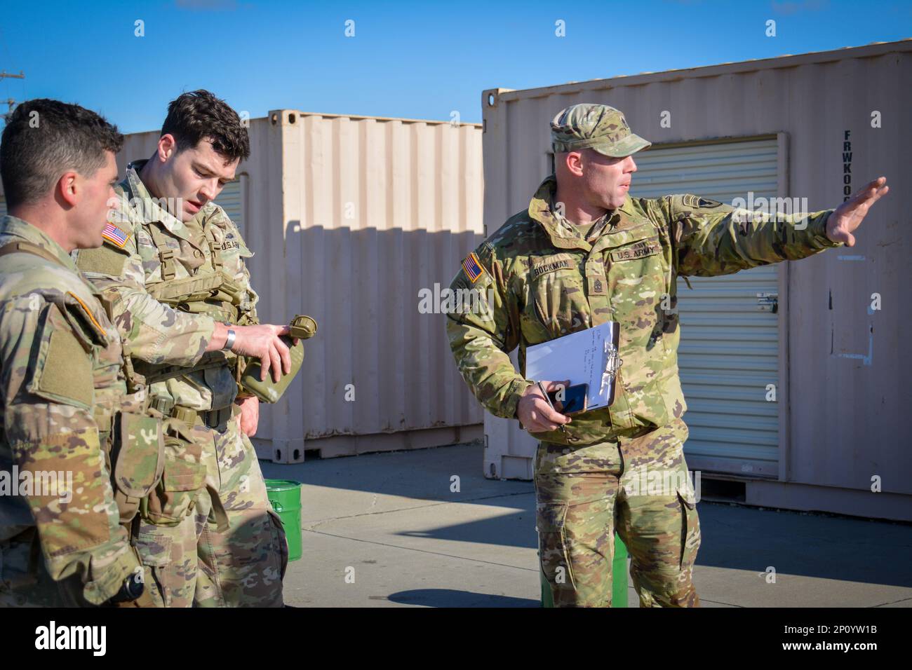 Fort Riley, KAN.- Soldiers stationed at Fort Riley teamed up into teams ...