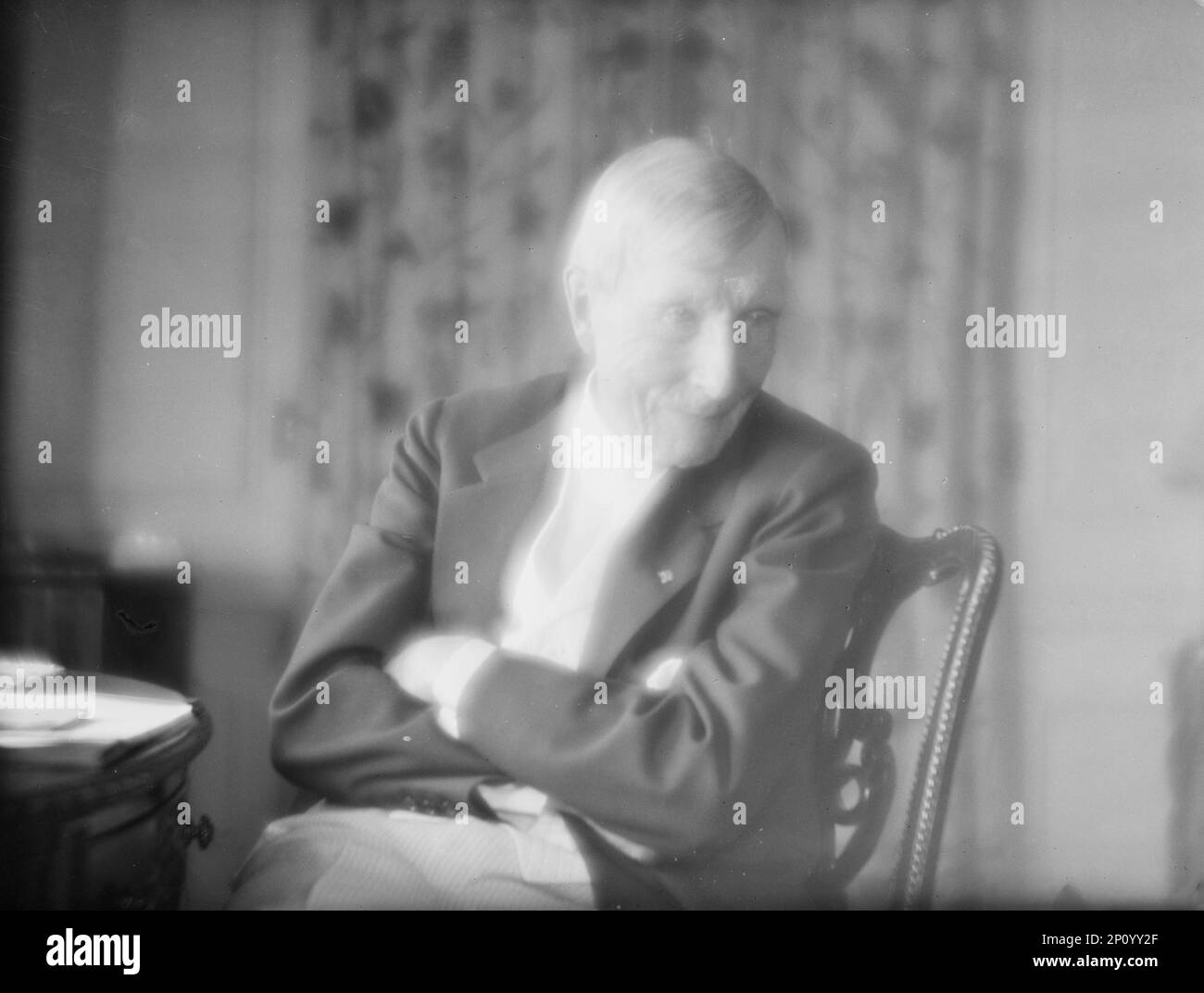 Rockefeller, J.D., Mr., portrait photograph, 1918 Aug. 2 Stock Photo ...