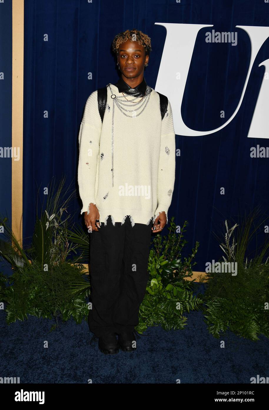 HOLLYWOOD, CALIFORNIA - MARCH 02: Austin Crute attends the Los Angeles ...