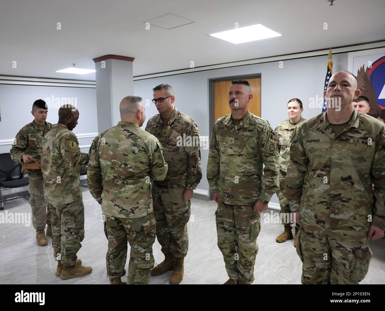 Area Support Group - Kuwait celebrates the end of a tour for dozens of ...