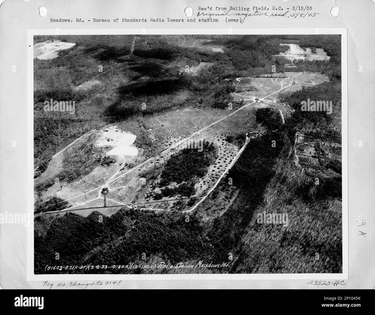Aerial view of the meadows Black and White Stock Photos & Images - Alamy