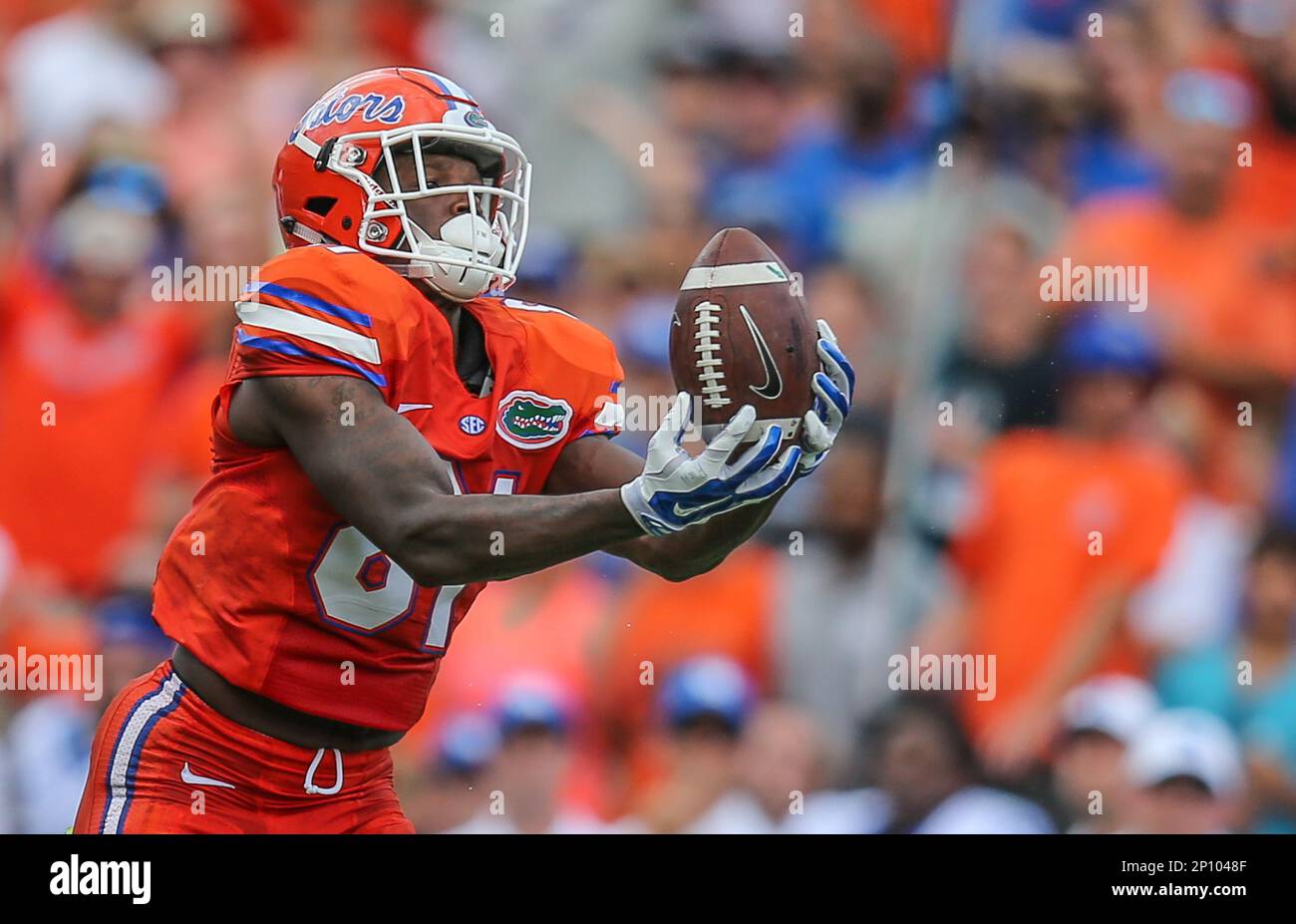 Sep. 10, 2016: Florida wide receiver Antonio Callaway (81) scores a ...