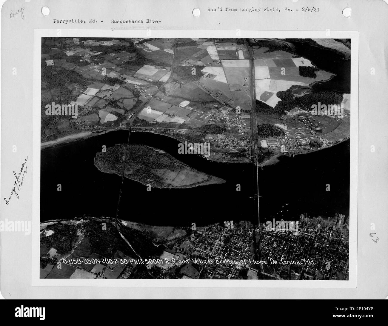Maryland perryville aerial hi-res stock photography and images - Alamy