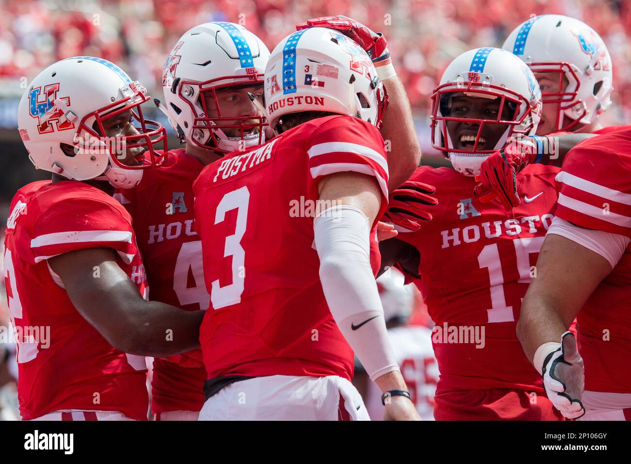 September 10, 2016: Houston Cougars quarterback Kyle Postma (3 ...