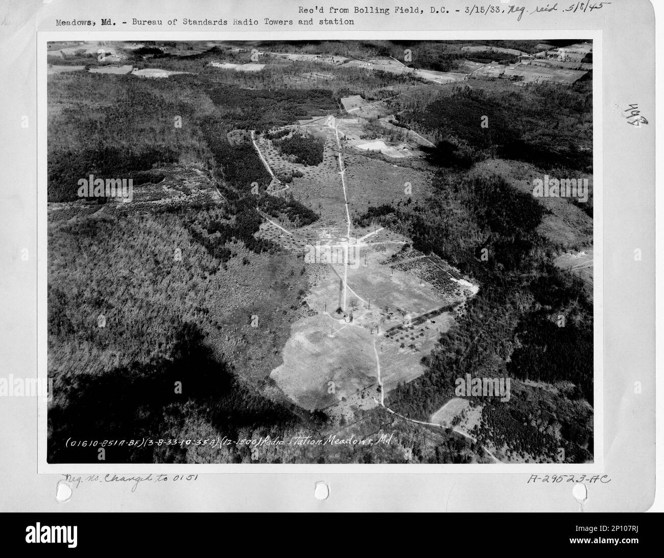 Aerial view of the meadows Black and White Stock Photos & Images - Alamy