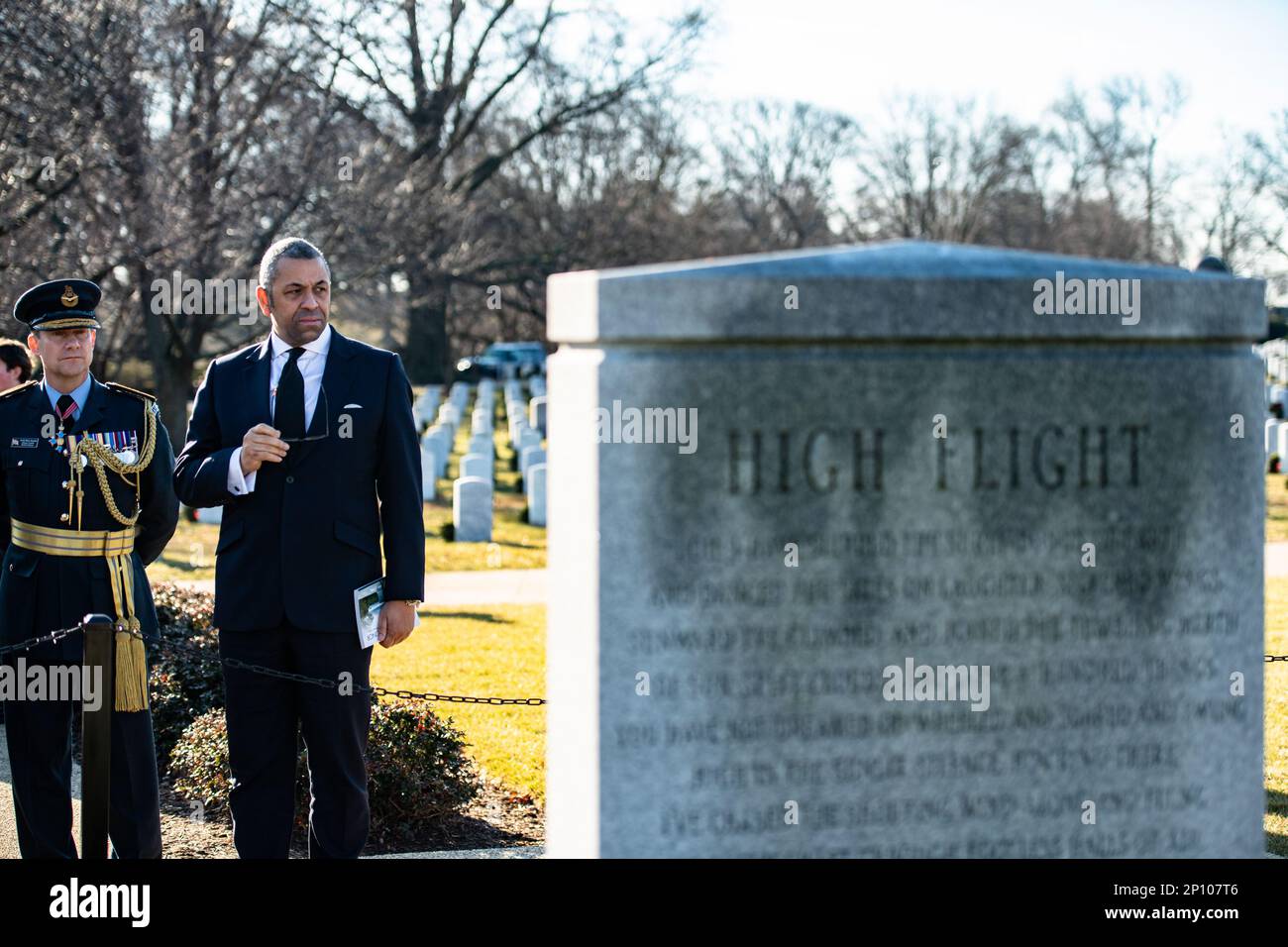 British Foreign Secretary James Cleverly visits the Columbia and ...