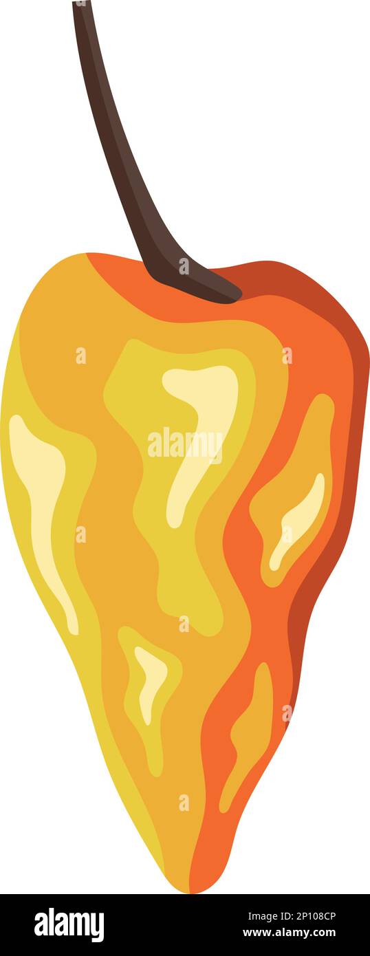 yellow bell chilli pepper Stock Vector Image & Art - Alamy