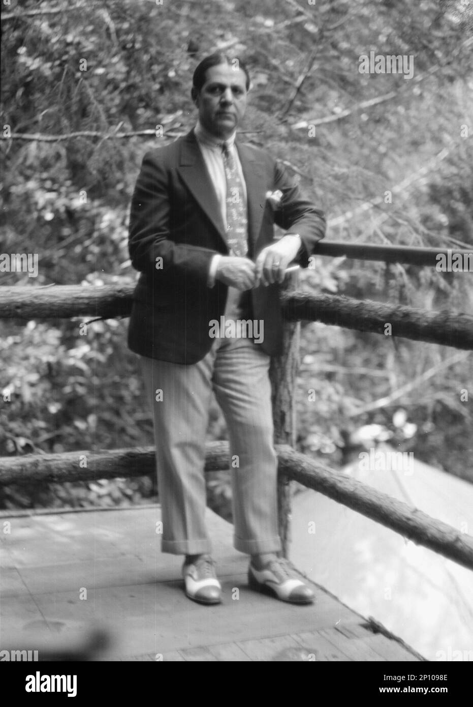 Patigian, Haig, Mr., standing outdoors, 1927 Stock Photo - Alamy