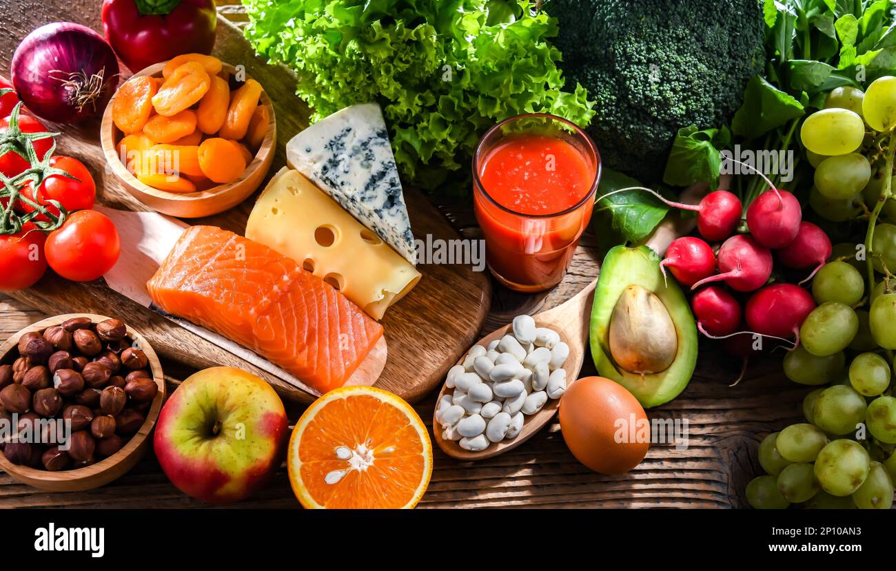 Food products representing the nutritarian diet which may improve ...