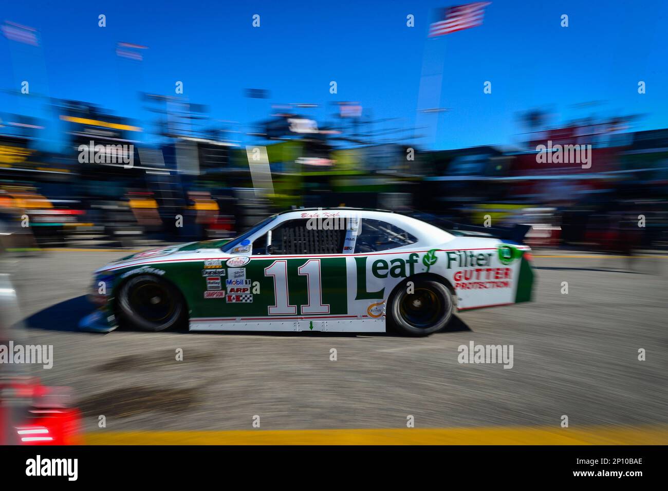 Blake Koch (11) during practice for the NASCAR Xfinity Series VFW Sport ...