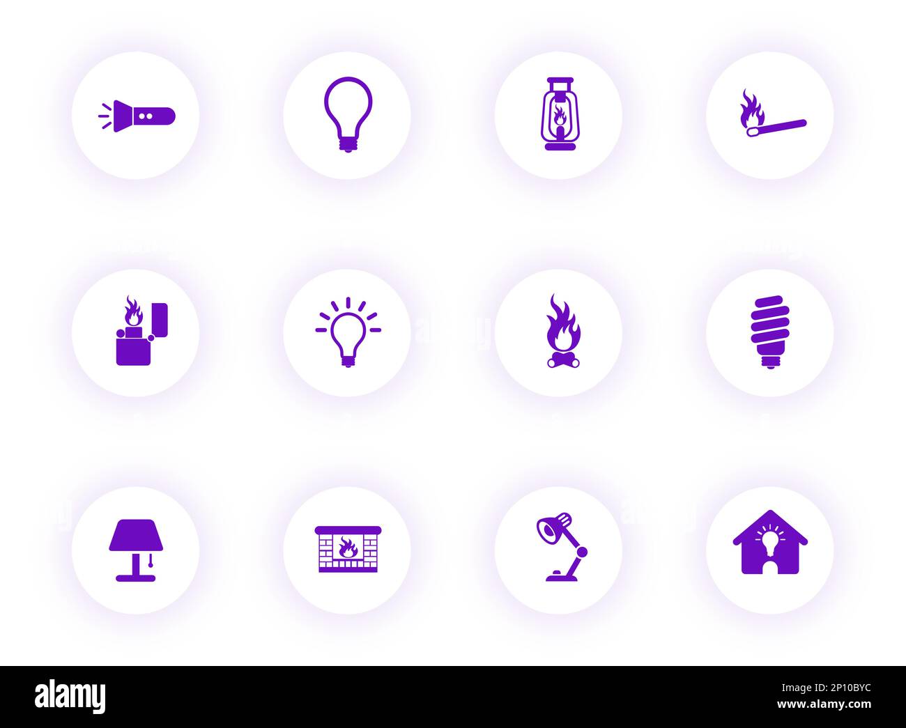 The color purple Cut Out Stock Images & Pictures - Alamy