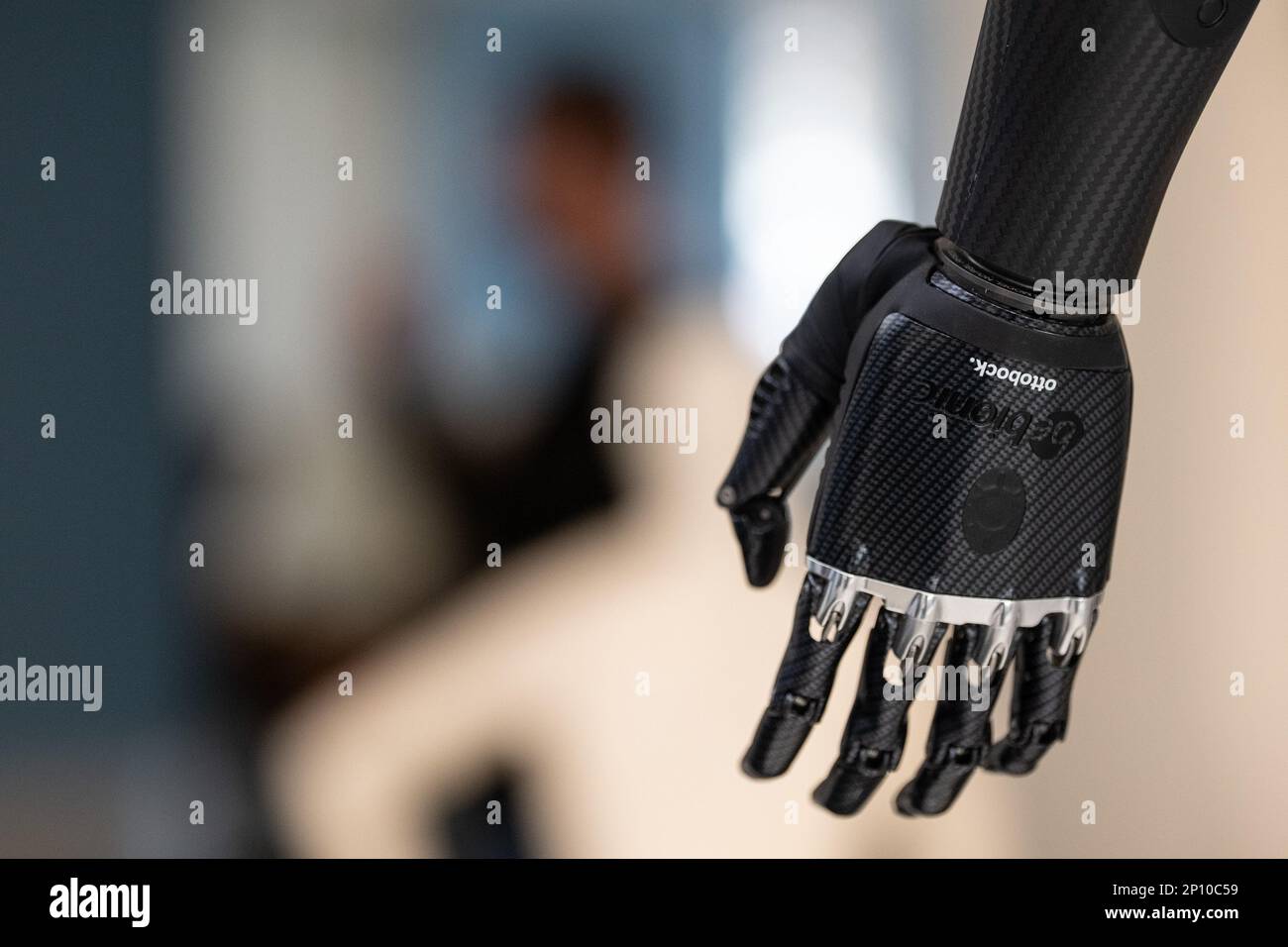Duderstadt, Germany. 02nd Mar, 2023. A myoelectrically controlled hand ...