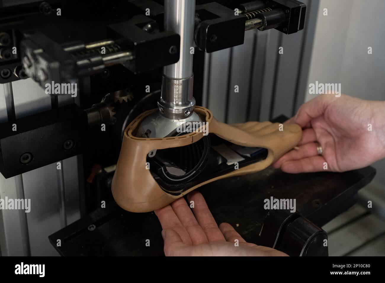 Exoskeleton in industry hi-res stock photography and images - Alamy