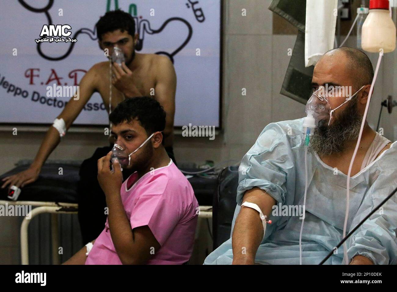 This Tuesday, Sept. 6, 2016 photo, provided by the Syrian anti-government activist group Aleppo ...