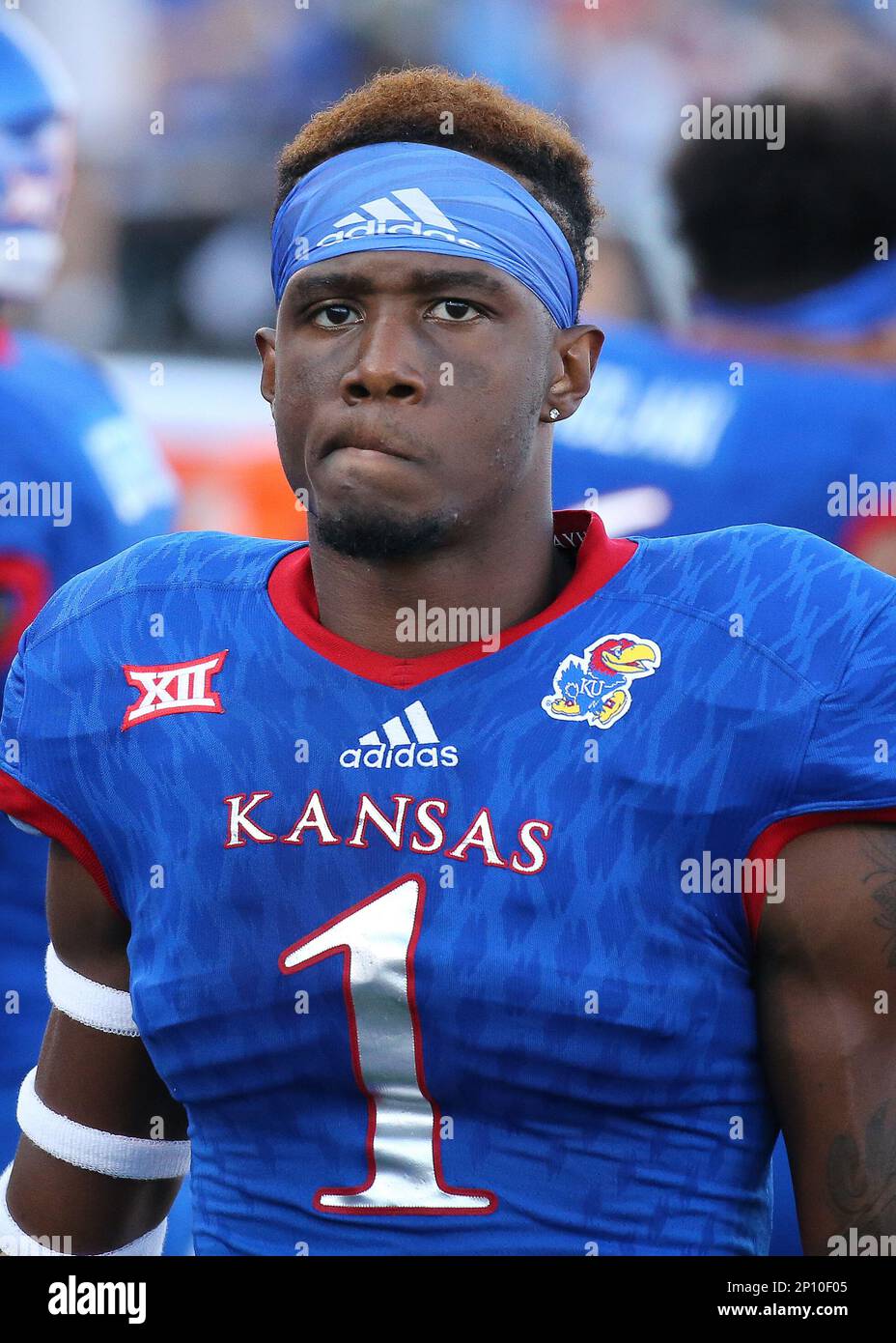 3 Sep 2016: Kansas Jayhawks safety Tyrone Miller Jr. (1) in the NCAA football season opener ...