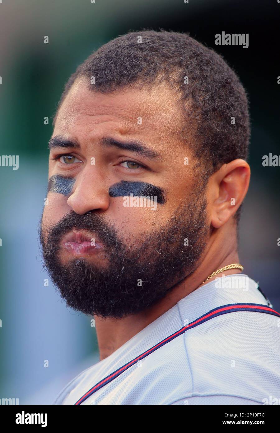 September 05 2016: Atlanta Braves left fielder Matt Kemp (27) during a ...