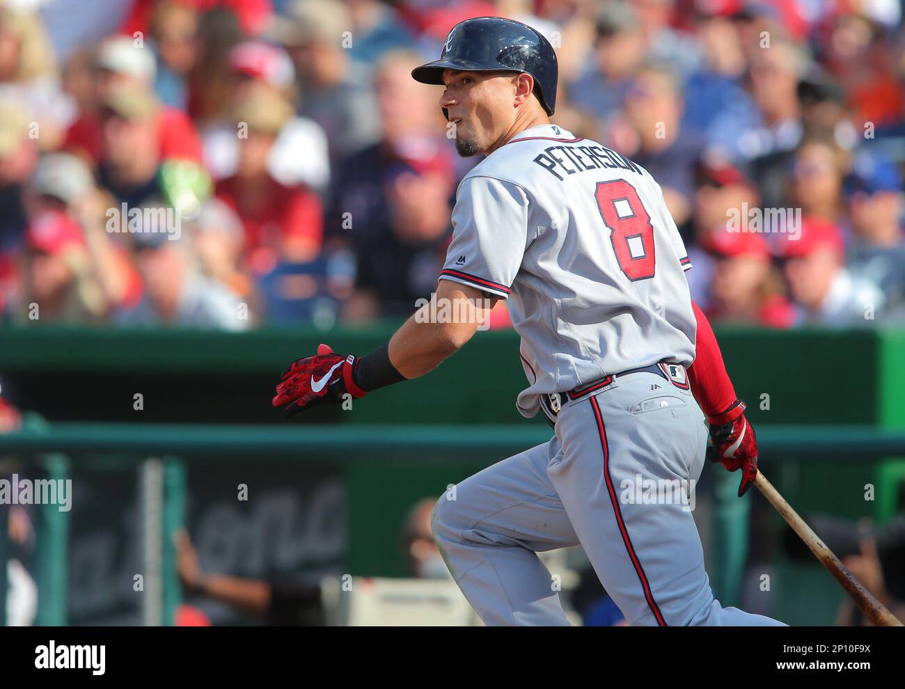 September 05 2016: Atlanta Braves second baseman Jace Peterson (8 ...