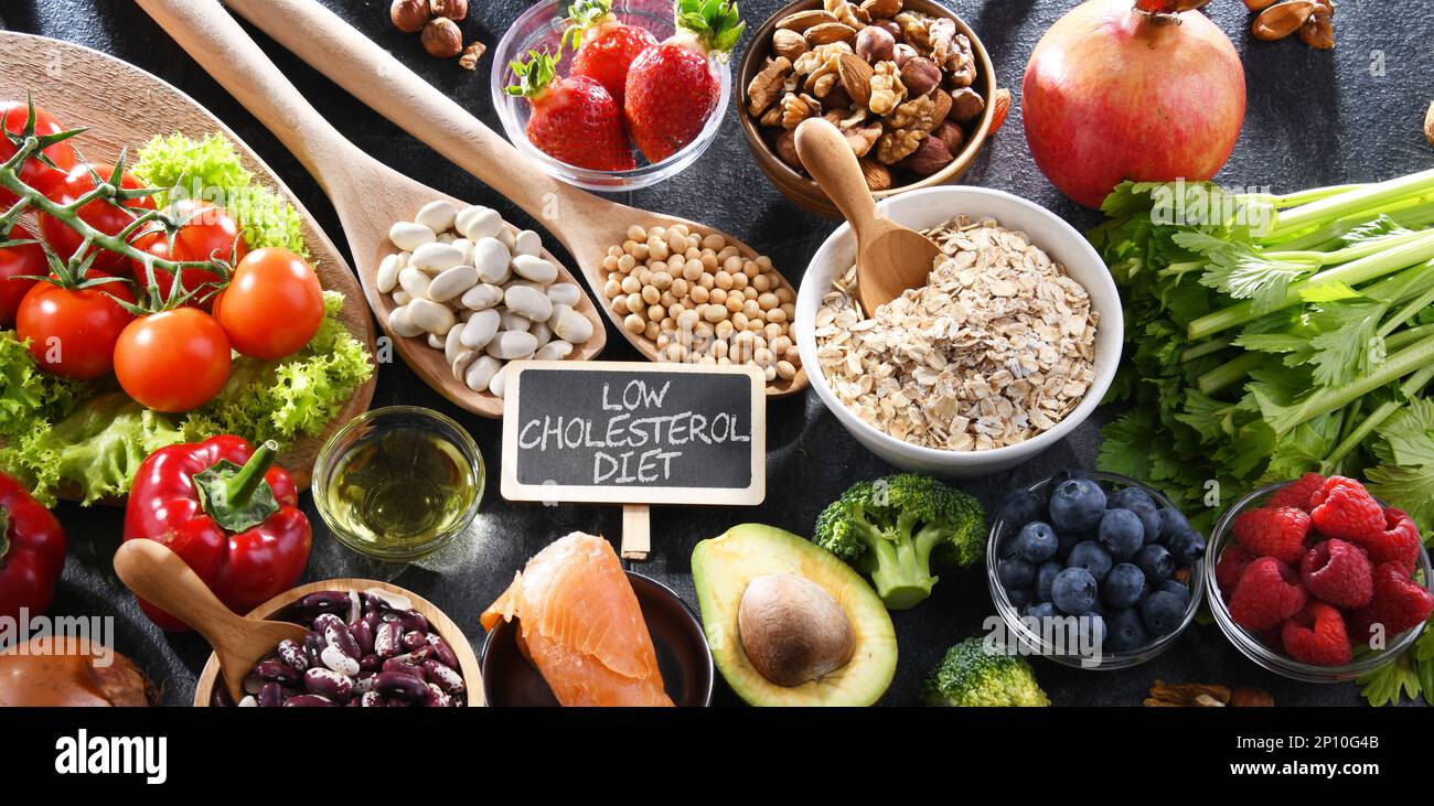 Cholesterol lowering food products. Diet increasing levels of high ...