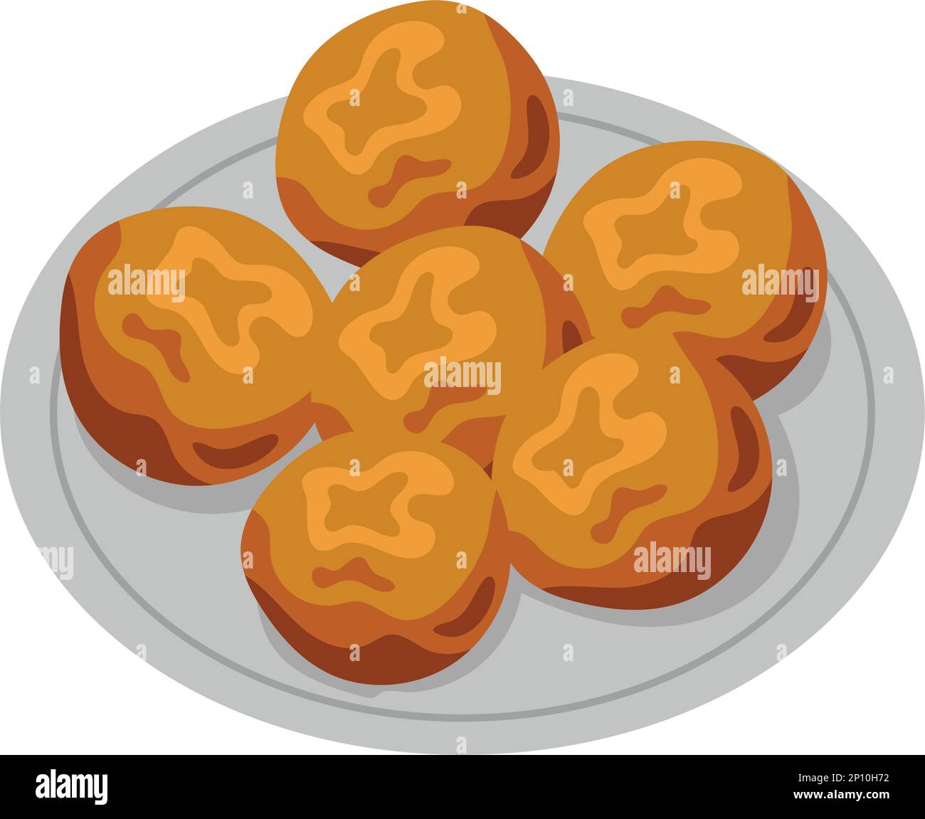 puri cakes indian food Stock Vector Image & Art - Alamy