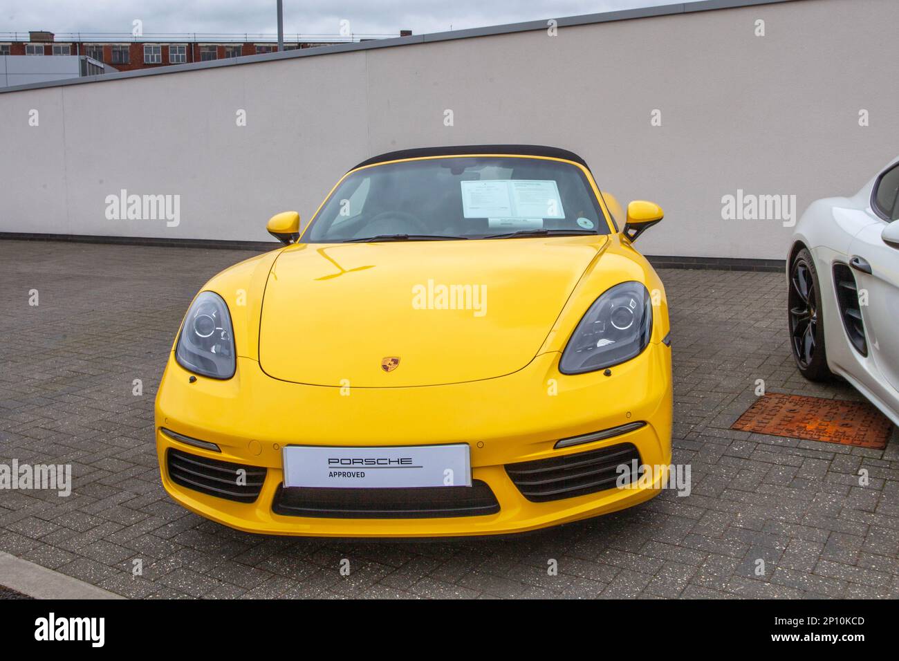 Porsche boxster rear hi-res stock photography and images - Alamy