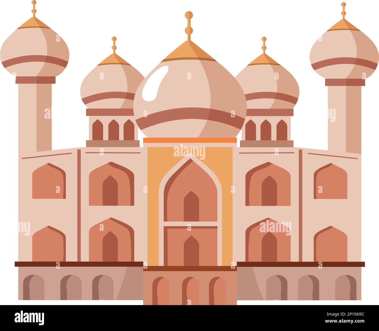 taj mahal indian mosque Stock Vector Image & Art - Alamy