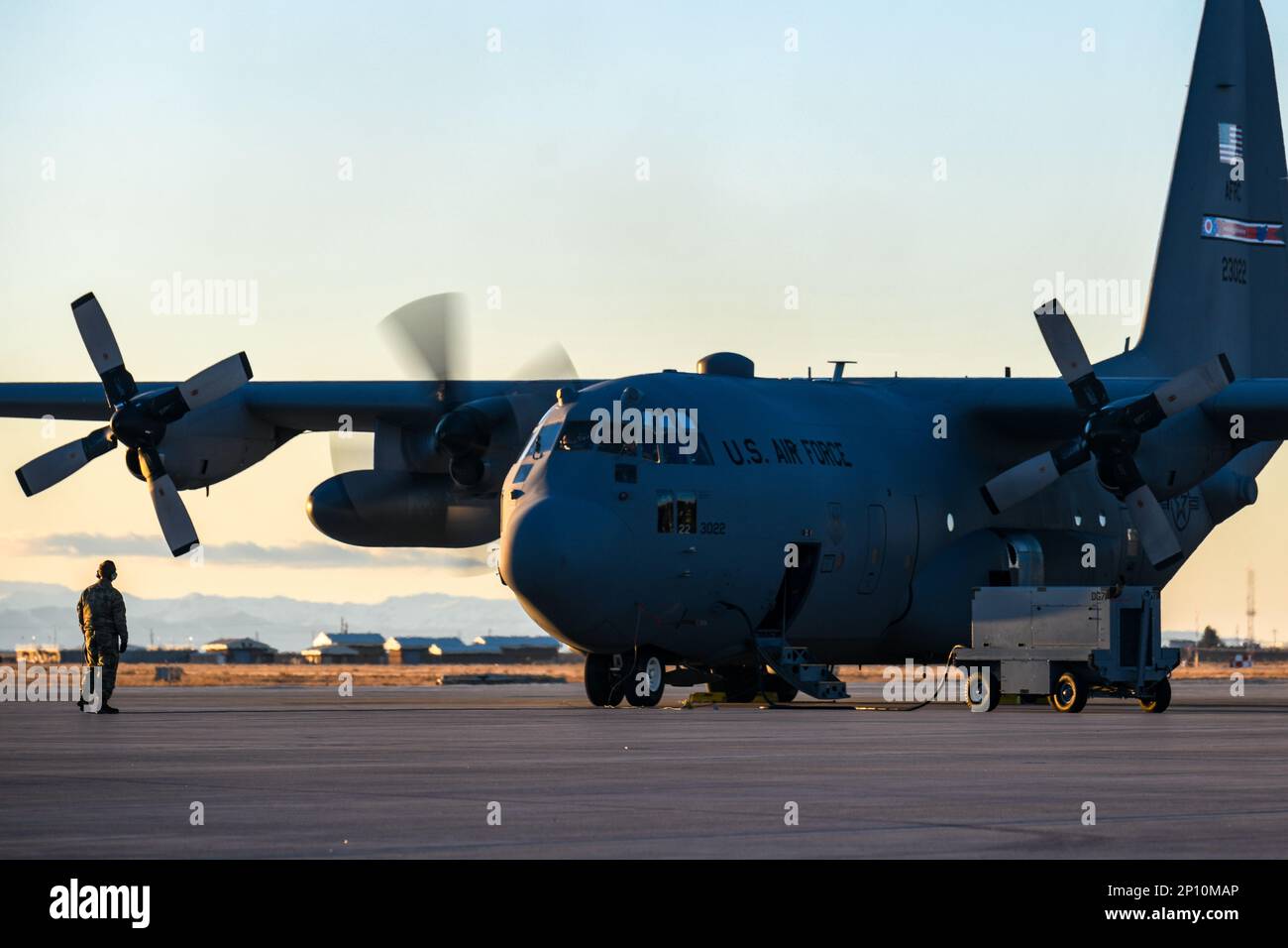 Aerospace propulsion technicians assigned to the 910th Aircraft Maintenance Squadron run an ...