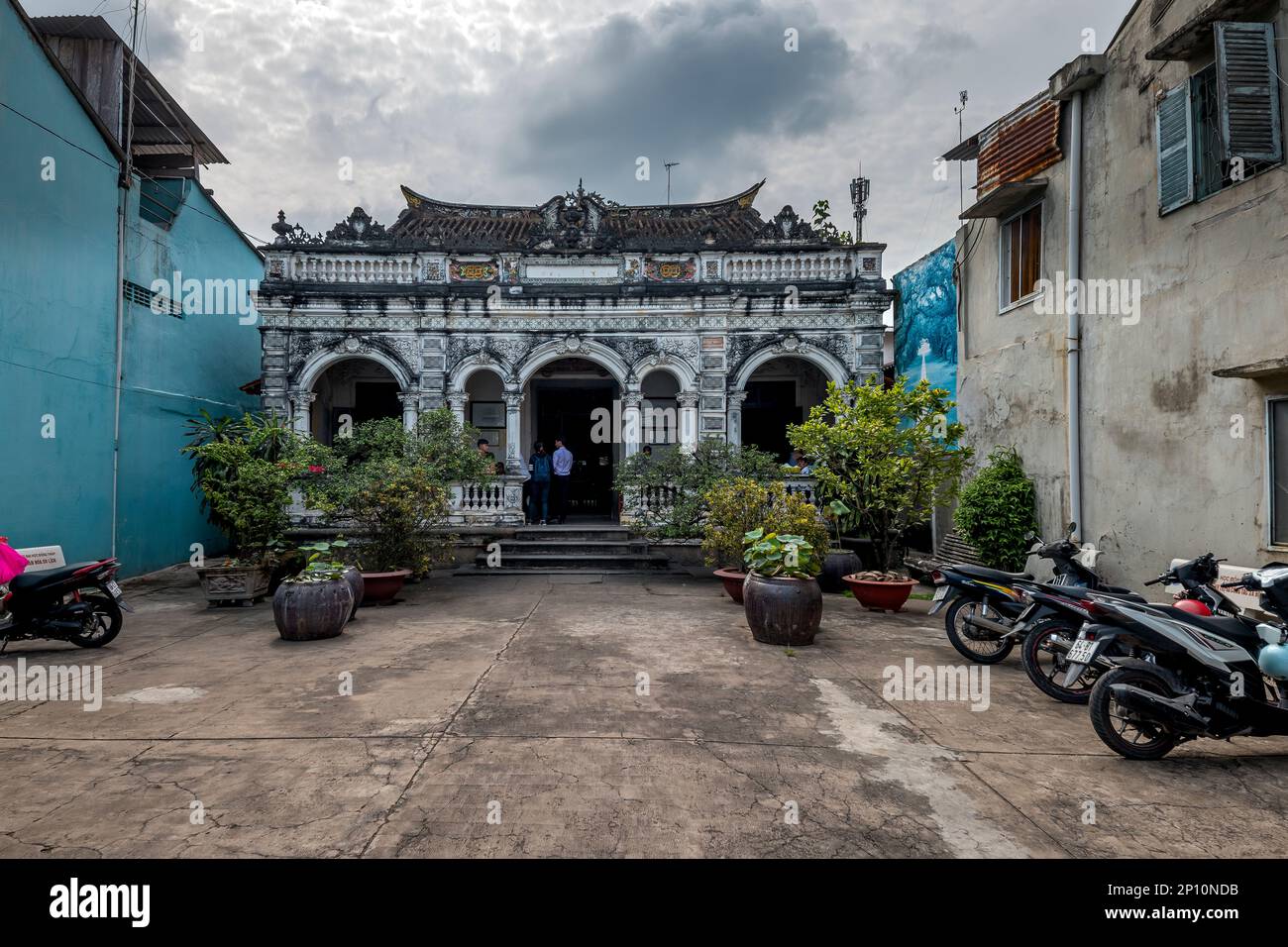 The House of Huynh Thuy Le, Sa Dec City, Vietnam Stock Photo - Alamy