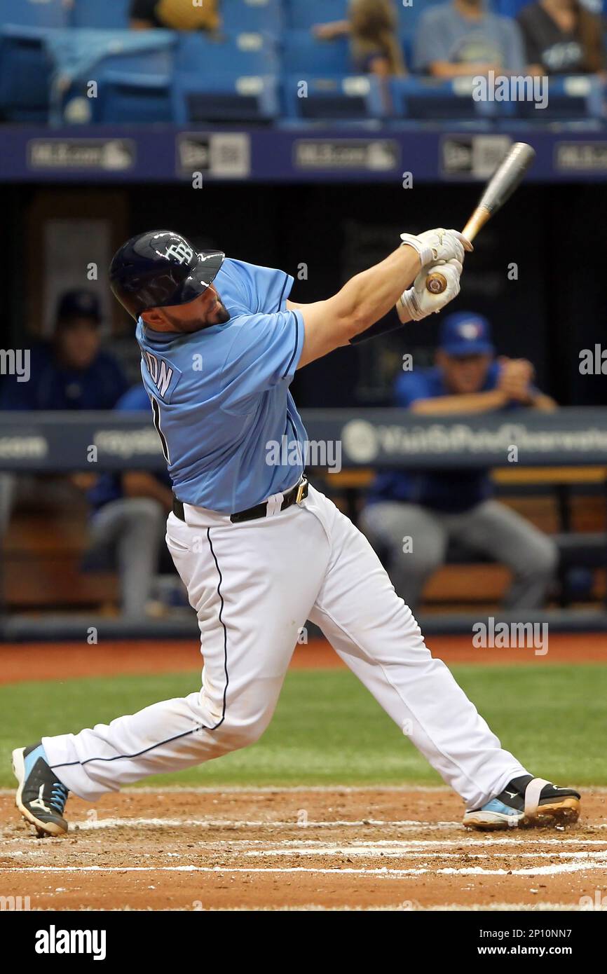 04 SEP 2016: Bobby Wilson of the Rays during the regular season game ...