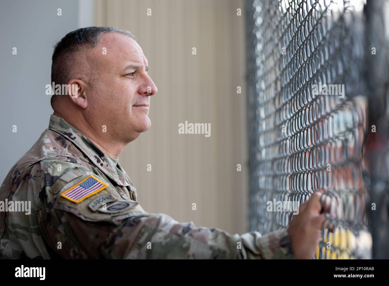 U.S. Army Command Sgt. Maj. Anthony Savino, command sergeant major of ...