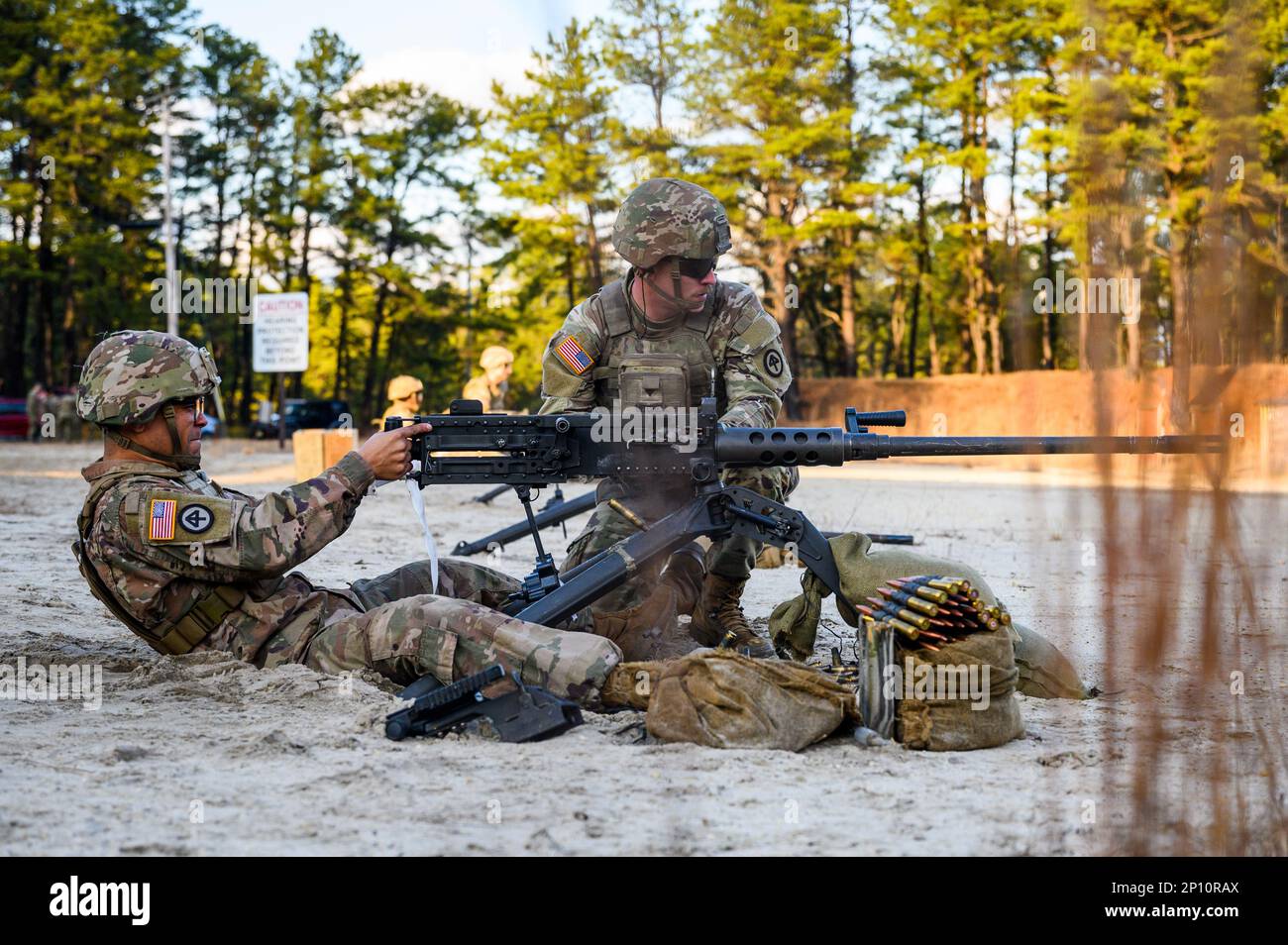 U.S. Army National Guard Soldiers with New Jersey's B Troop, 1st ...