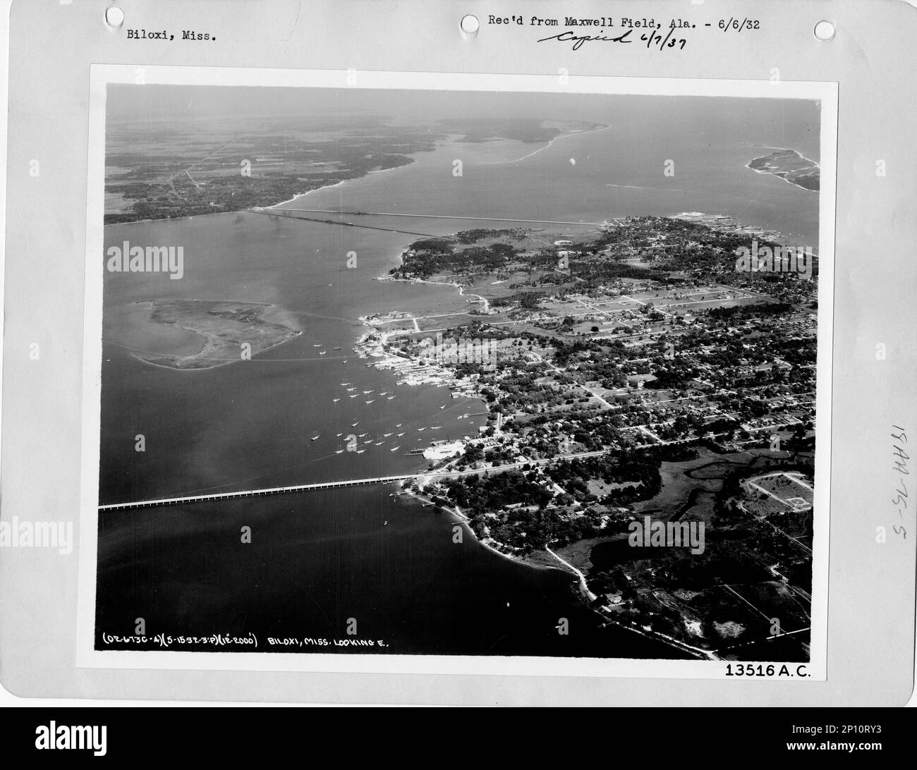 Mississippi at biloxi Black and White Stock Photos & Images - Alamy