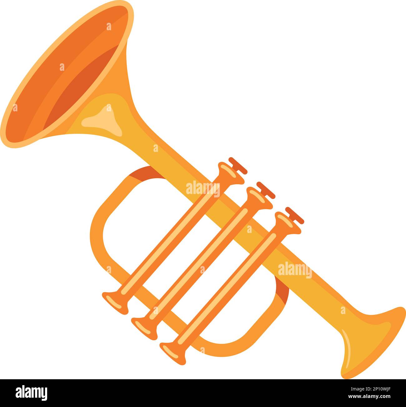 trumpet instrument musical Stock Vector Image & Art - Alamy