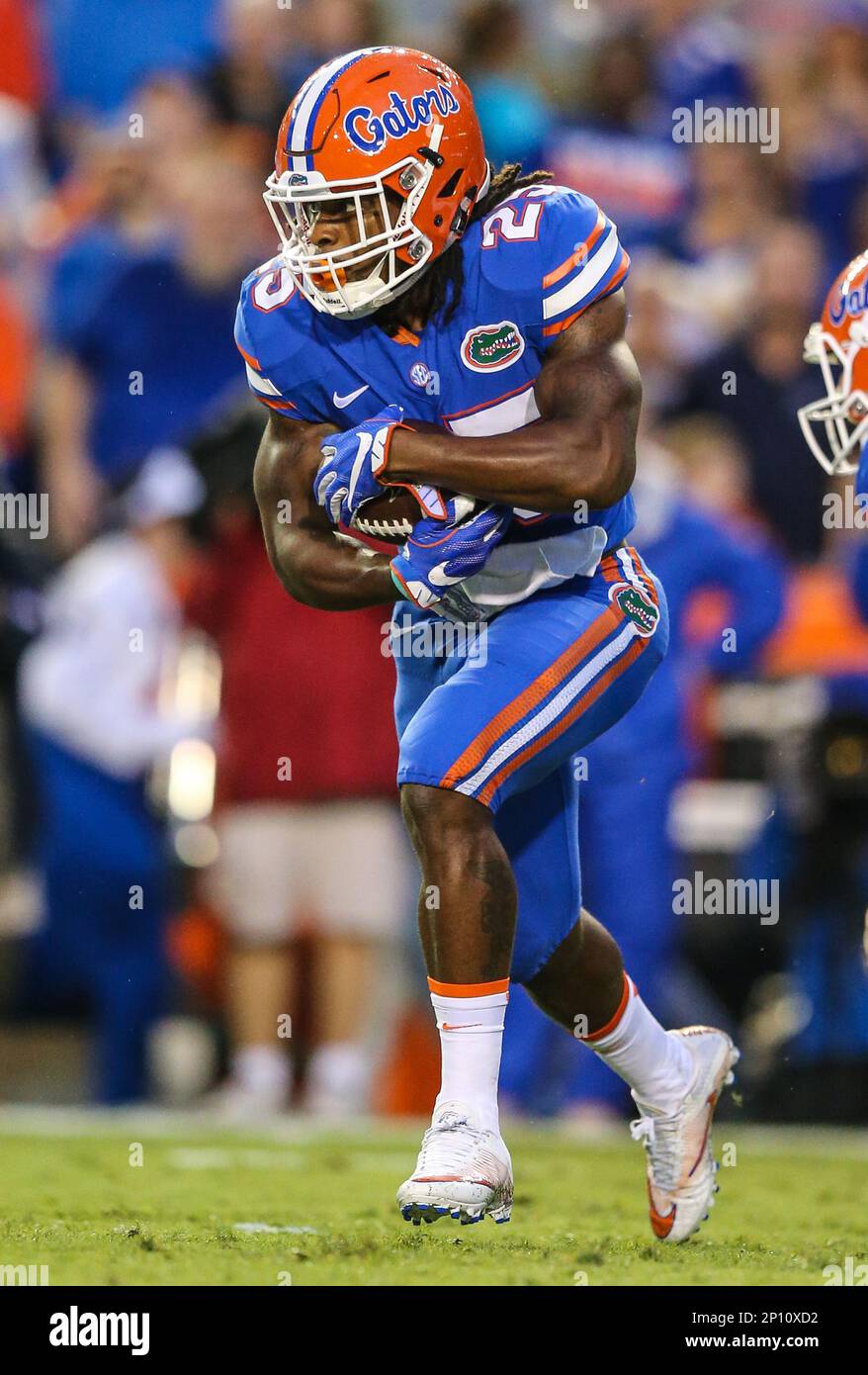 Sep. 3, 2016: Florida Gators running back Jordan Scarlett (25) runs the ...
