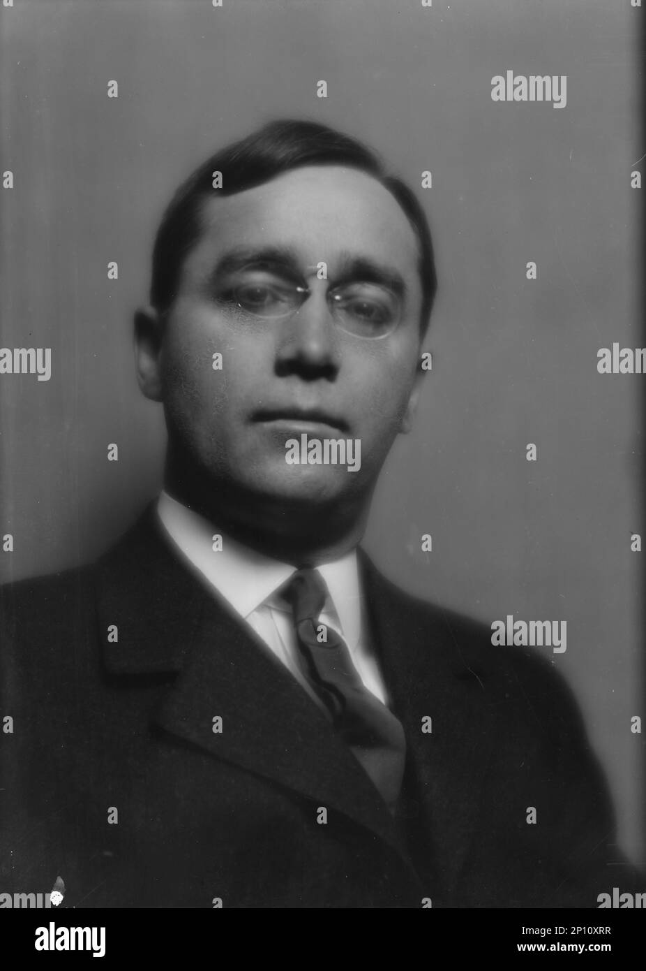 Cable, Benjamin S., Mr., portrait photograph, 1913 Stock Photo - Alamy