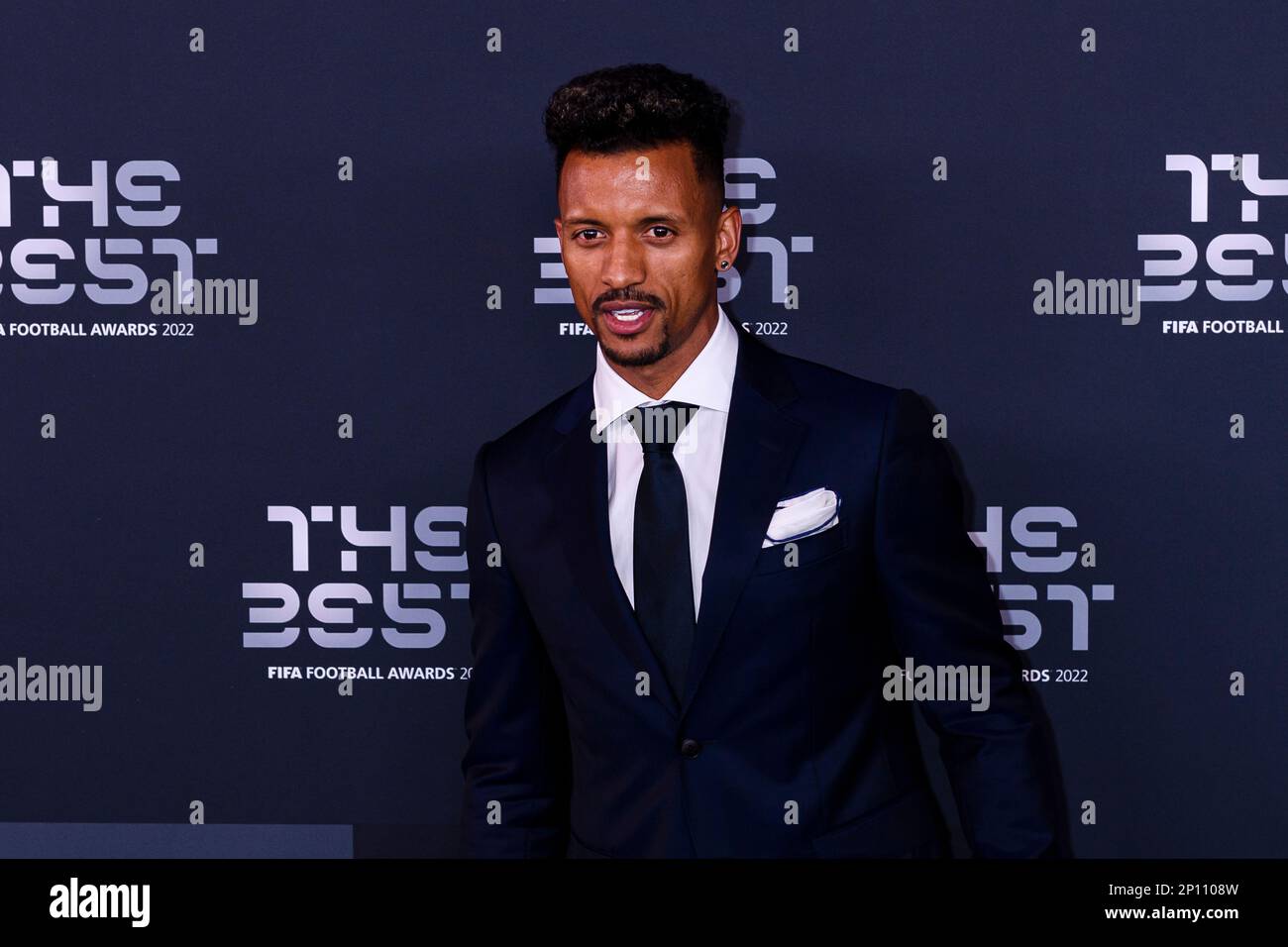 Paris, France - February 27: Portuguese footballer Luis Nani poses for ...