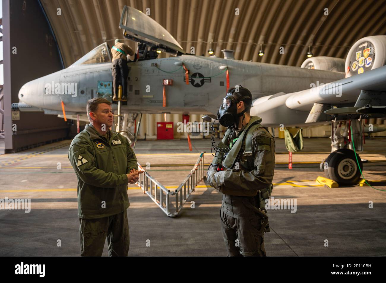 U.S. Air Force Col. Daniel Roberts, 97th Medical Group commander, Altus ...