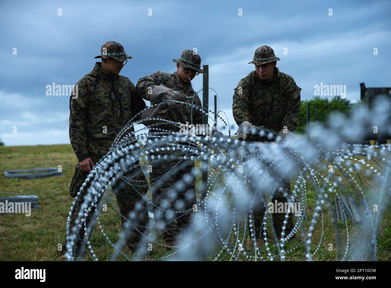 U.S. Marines with Combat Logistics Battalion 4, 3d Marine Logistics ...