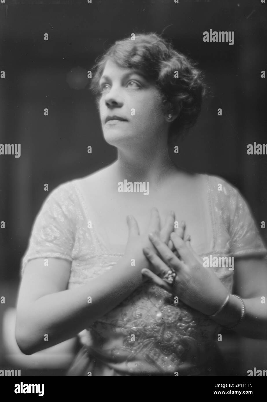 Claussen, Julia, Miss, portrait photograph, 1916 Mar. 2 Stock Photo - Alamy