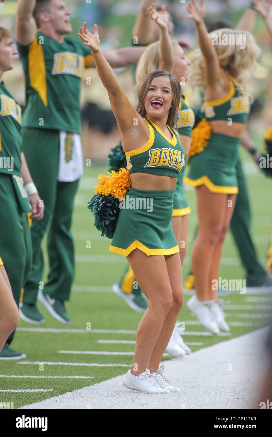02 September 2016: Baylor cheerleader during the game between Baylor ...