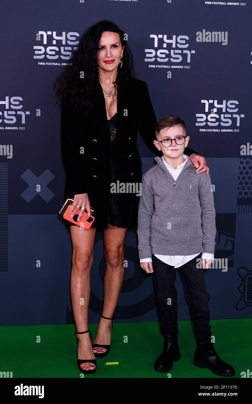 Paris, France - February 27: Fatmire Alushi, former German football ...