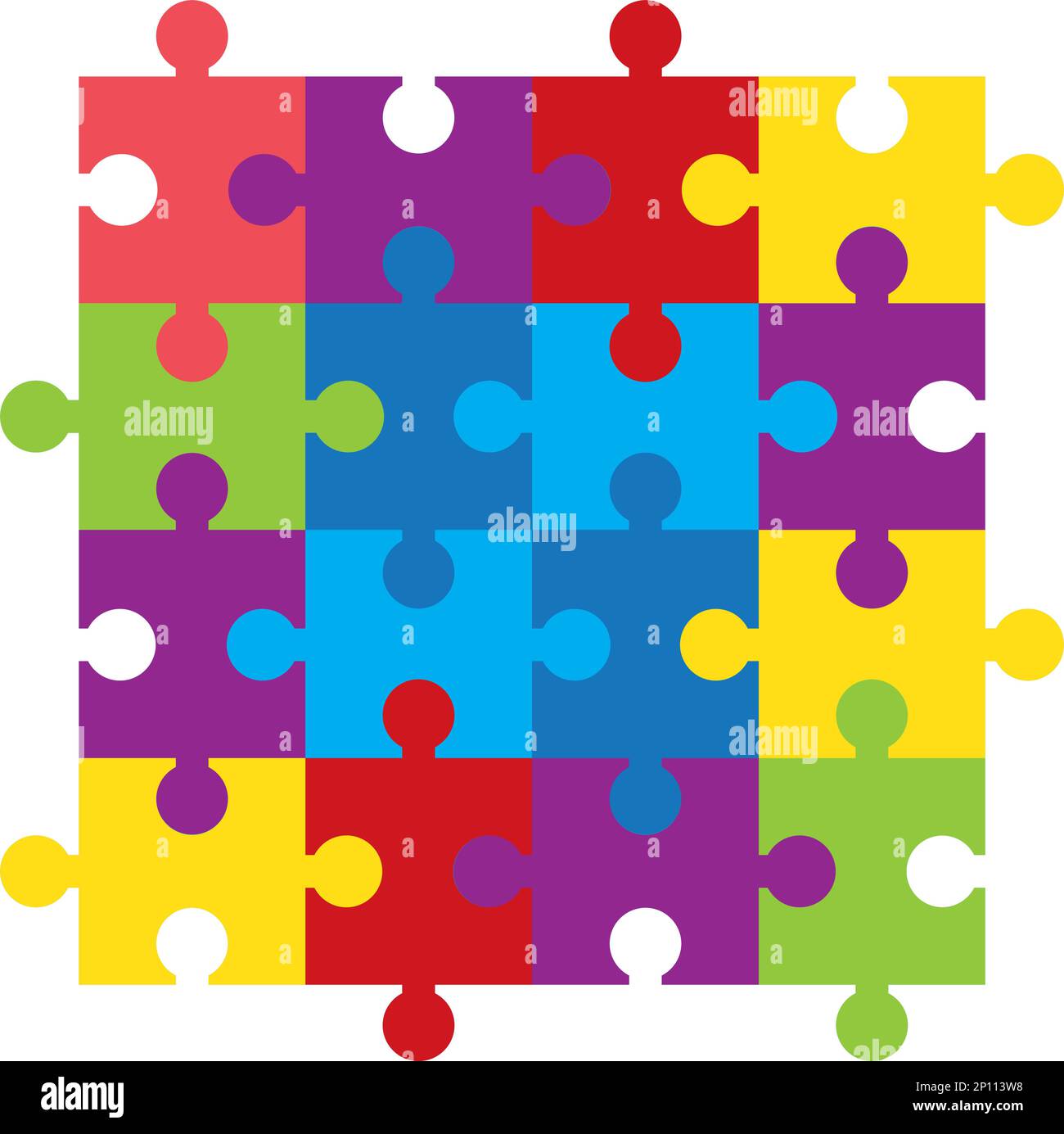 puzzle pieces game Stock Vector Image & Art - Alamy